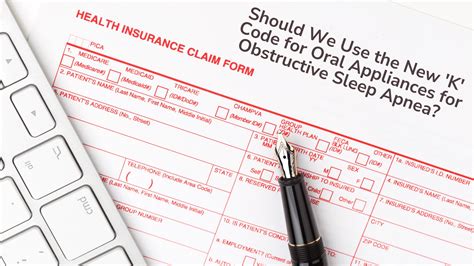 Should We Use The New K Code For Oral Appliances For Obstructive Sleep Apnea Nierman