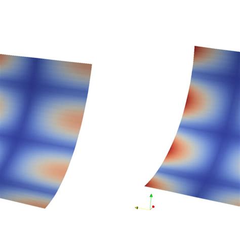 The 2 Norm Of The Displacement Vector For The Sixth Mode Obtained For