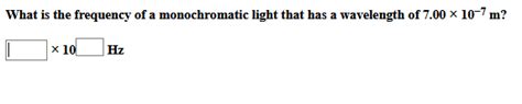 Solved A Monochromatic Light Source Used In A Diffraction Chegg Com