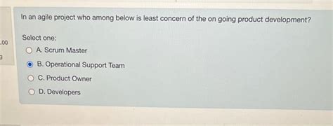 Solved The Business Value Driven Model Is Select One A