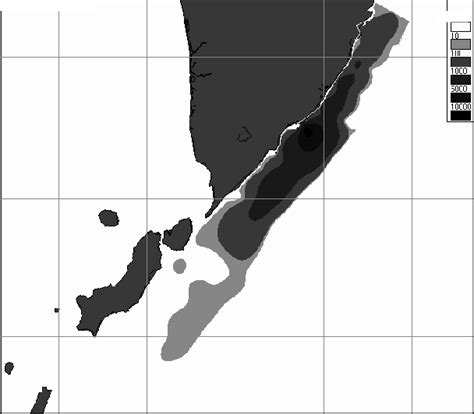 Stage I Walleye Pollock Egg Distribution Eggsm 2 In The Waters