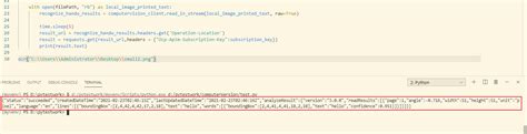 Python Azure Computer Vision SDK Read In Stream Always Returns Bad Request Stack Overflow