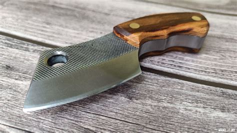 Diy Mini Cleaver Knife — Free Pdf Template And 3d Model