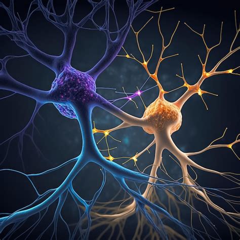 Premium Ai Image Neuron Network Brain Cells Human Nervous System And