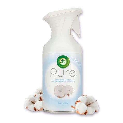 Airwick Pure Soft Cotton Spray 250ml 6 Pack Ecocare Supplies