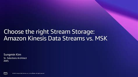 streaming data processing in real time amazon kinesis data streams vs