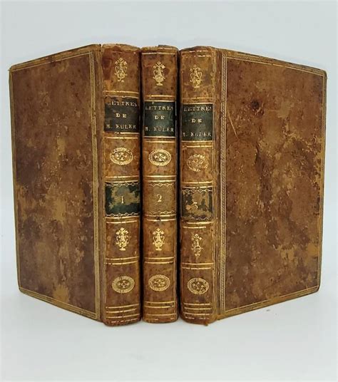 Lettres De M Euler à Une Princesse Dallemagne 3 Tomes Catawiki Lettres De M Euler à Une Princesse Dallemagne 3 Tomes Catawiki