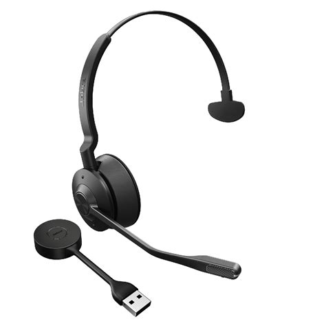 Jabra Engage 55 Mono Wireless Headset With Link 400 USB A Adapter DECT UC 9553 410 125