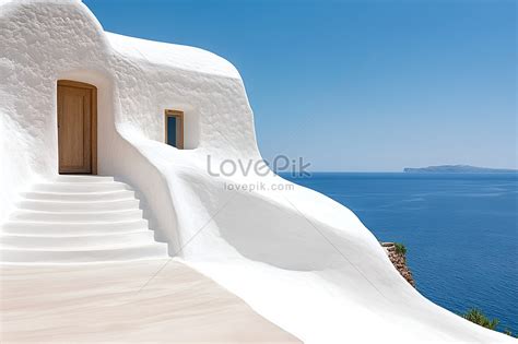 흰색 건물 계단 배경 사진 및 창의적인 일러스트 무료 다운로드 Lovepik