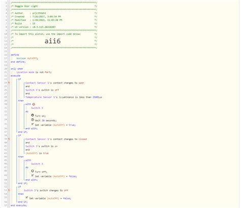Webcore Variables And Expressions Use Cases Webcore Smartthings