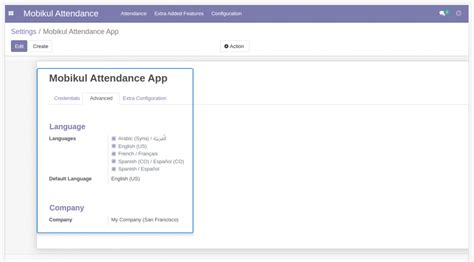 User Guide For Odoo Attendance Mobile App User Guide For Odoo Attendance Mobile App