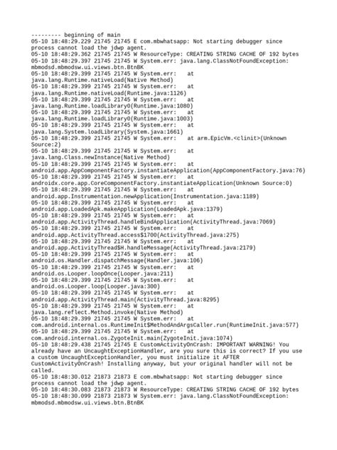 Logcat Pdf Java Programming Language Android Operating System