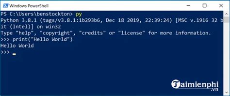 Cách sử dụng Python trên Windows cài đặt và cấu hình