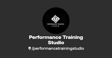 Performance Training Studio Linktree