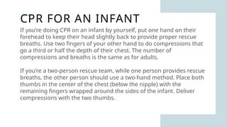 Part 3 Shock And Cpr First Aid Treatmentpptx