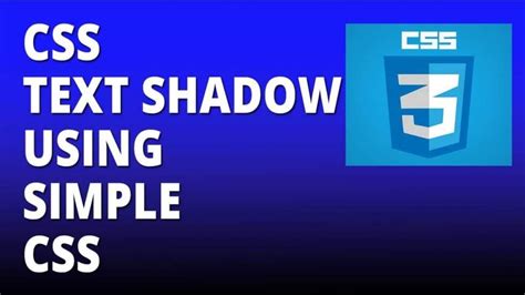 Css Text Shadow Using Simple Css Cascading Style Sheets Tutorial Dieno Digital Marketing