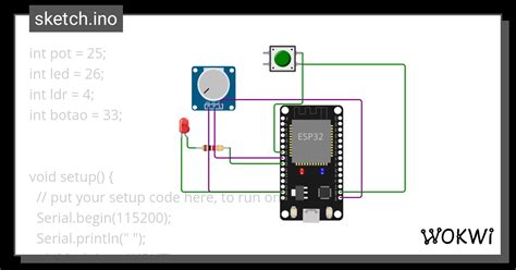 Medidor De Luminosidade Wokwi Esp32 Stm32 Arduino Simulator