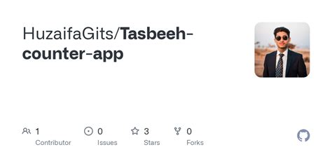 Github Huzaifagits Tasbeeh Counter App