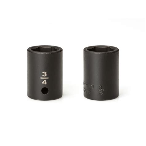 Tekton 17 Pc 1 2in Drive 6 Point Impact Socket Set Pieces Qty 17 Socket Set Type 1 2in