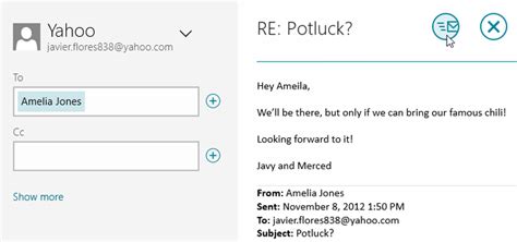 Windows Using The Mail App