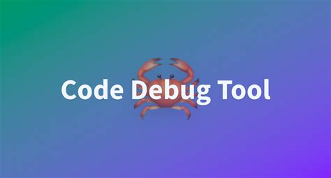 Code Debug Tool A Hugging Face Space By Heysho