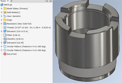 Fillet Being Left Out In Circular Pattern Autodesk Community