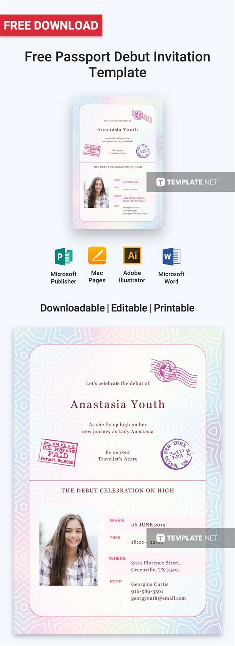 Unique Debut Invitation Wordings