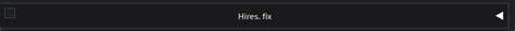 Feature Request Ui Suggestions About Generate Forever And Hires Fix