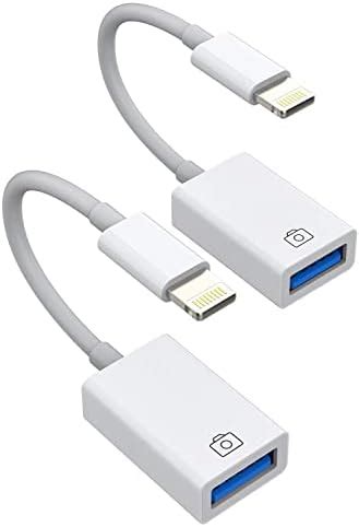 Iphone Otg Adapter Dongle Pack Lightning Male To Usb Female Cable Converter For Apple