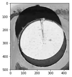 Python Hough Circle Transform To Circular Shadow Stack Overflow