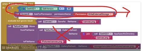 Problem With Saving A Canvas Image And Show It In Gallery On All Android Version MIT App