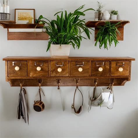 Wall Shelf With Hooks Artofit