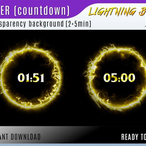 Streamlabs Timer Overlay Etsy