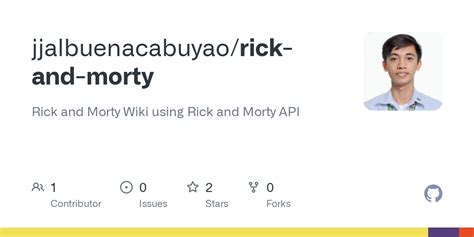 GitHub Jjalbuenacabuyao Rick And Morty Rick And Morty Wiki Using Rick And Morty API