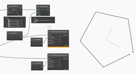 Loopwhile Or Python About Polycurvebyjoinedcurves Dynamo