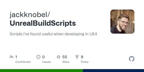 github jackknobel unrealbuildscripts scripts i ve found useful when