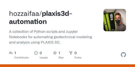 GitHub Hozzaifaa Plaxis D Automation A Collection Of Python Scripts And Jupyter Notebooks For