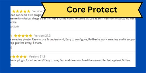 Core Protect Plugin SeekaHost