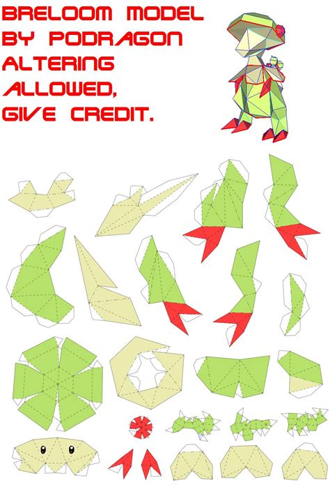 Papercraft Pokemon Mewtwo