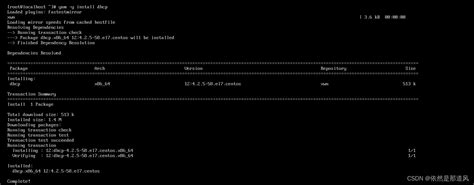 Linux 配置DHCP服务器 linux dhcp服务器配置 CSDN博客
