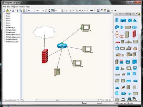 Network Diagram 6 Free Diagram Application For Network Networking Guides