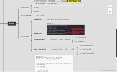 用户和组管理及思维导图 系统平台用户管理思维脑图 csdn博客