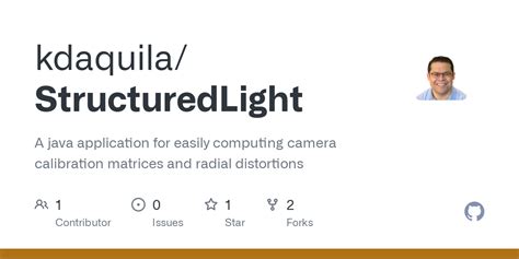 Github Kdaquila Structuredlight A Java Application For Easily Computing Camera Calibration