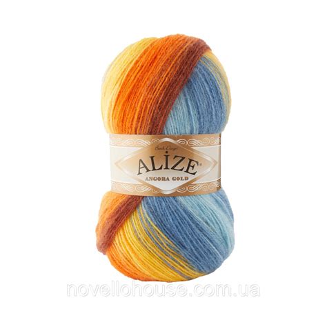 Alize ANGORA GOLD BATIK (Ангора Голд Батік) № 7647 (Вовняна Пряжа ...