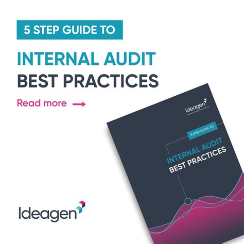 Ideagen On Linkedin 5 Step Guide To Internal Audit Best Practices