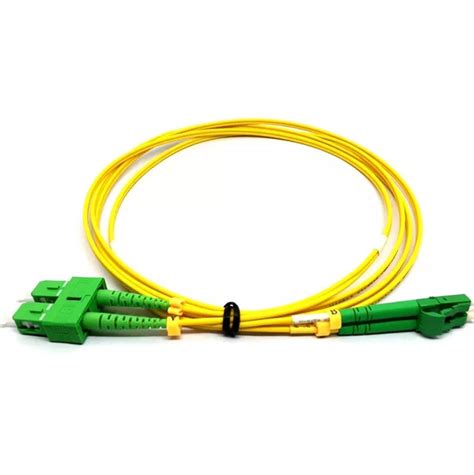 Fiber Optical Sc APC Patch Cord Single Mode Duplex 1m Supply 9 125 Fiber Optical Cable Sc To Sc