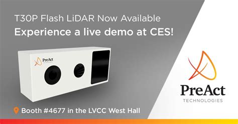 Preact Technologies On Linkedin Flashlidar Lidar Ces2023 Adas Futureproof
