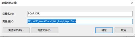 Lwip在windows10运行环境搭建（lwip 201contrib 201winpcap413 Vs2019