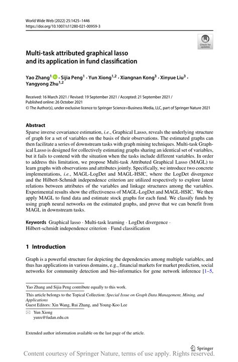 Multi Task Attributed Graphical Lasso And Its Application In Fund