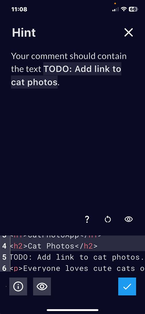 Learn Html By Building A Cat Photo App Step 4 Html Css The